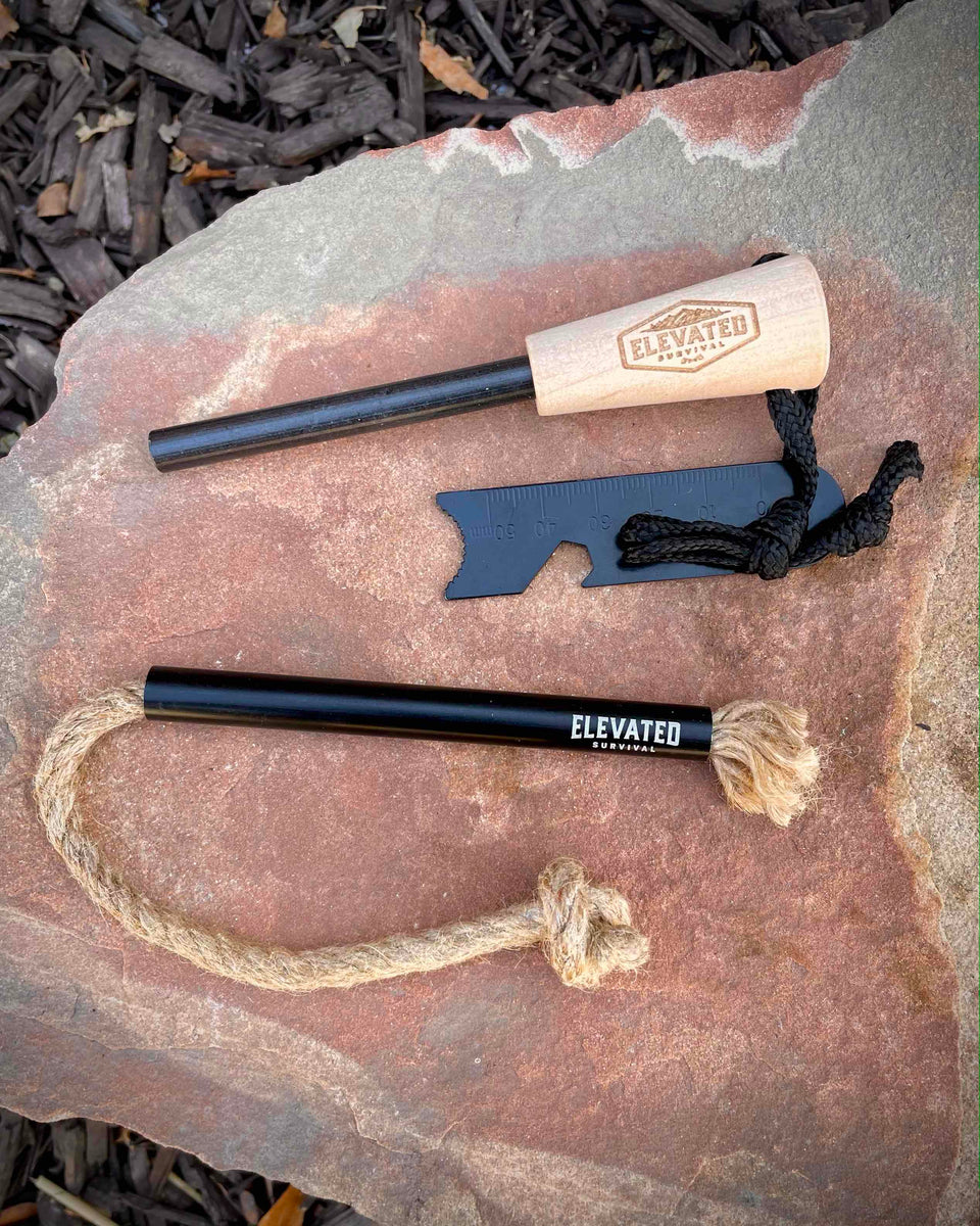 2-Product Bundle: Elevated Fire Stick and Rope Wick Tinder – Elevated ...